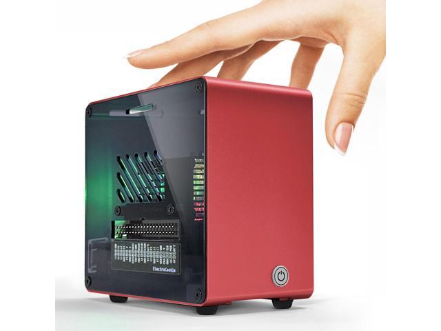 ElectroCookie Raspberry Pi 5 Case, Aluminum Mini Tower Case with ...