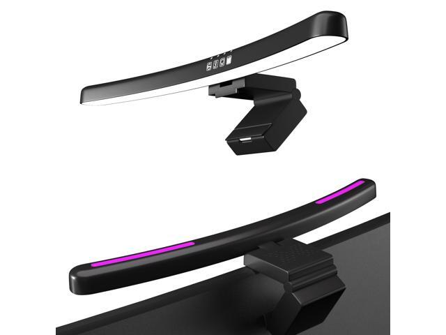 Geisofu Monitor Light Bar Curved with RGB Backlight,Computer Screen ...