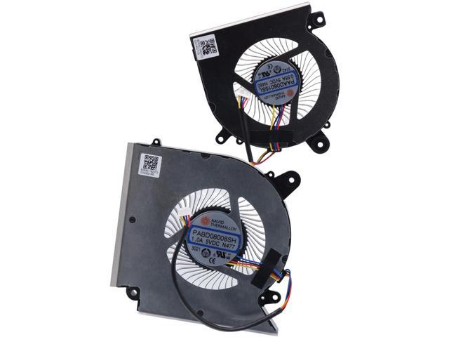 Deal4GO CPU & GPU Graphics Cooling Fan Replacement for MSI GF66 GL66 ...