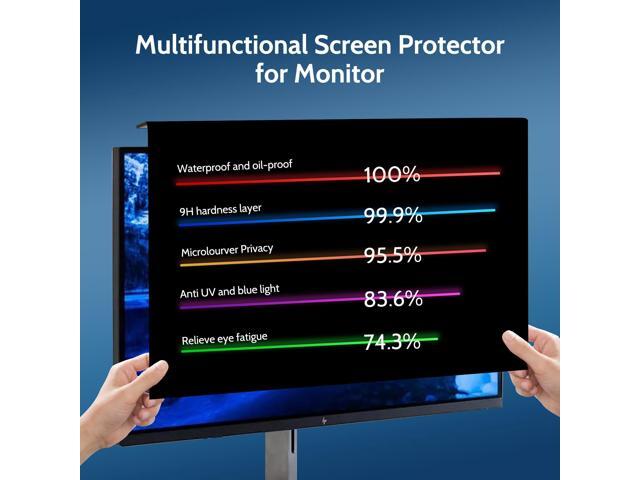 Twugs Computer Privacy Screen for Monitor, 27 Inch Hanging Privacy ...