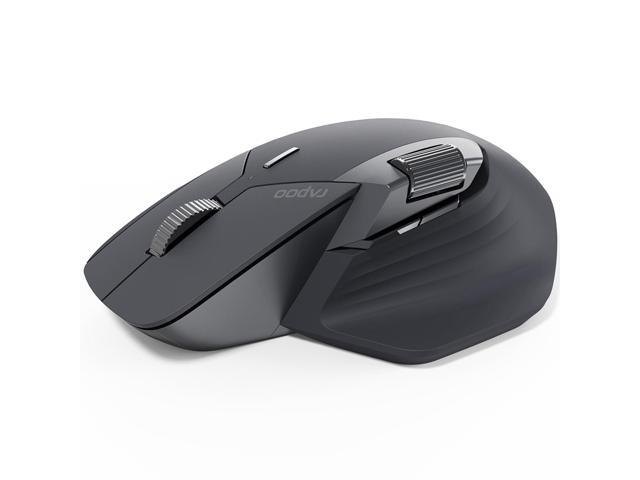 Rapoo MT760 Multi-Device Wireless Mouse, Bluetooth 5.0 and 2.4G Multi ...