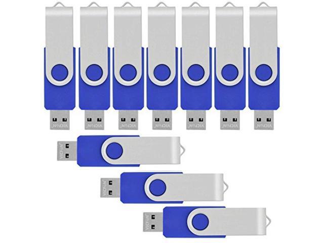 VICFUN 10pcs 4GB USB Flash Drive 4G USB 2.0 Flash Memory Stick Foldable ...