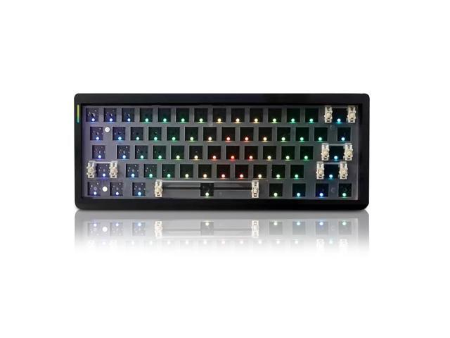 FKZ GMK61 60% Keyboard Kit,Hot Swappable PCB Custom RGB Gaming Keyboard ...