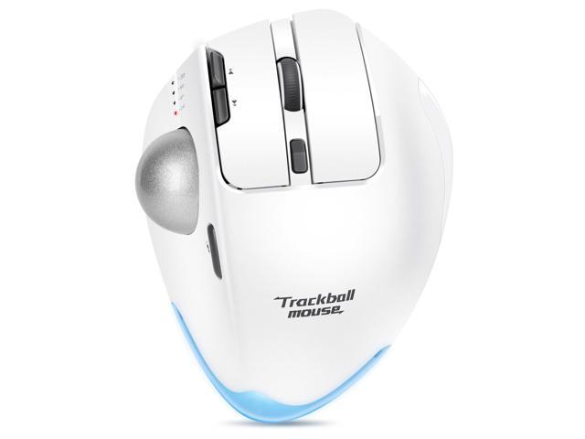 TRELC Wireless Trackball Mouse, Ergonomic Rollerball Mouse with 4800 ...