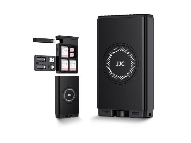 JJC Memory Card Reader Holder, High-Speed SD Card Reader w USB 3.1 Gen ...