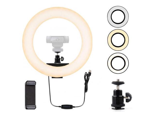 Webcam Light, Ring Light for Logitech Webcam C920,C922x,C930e,Brio 4K ...
