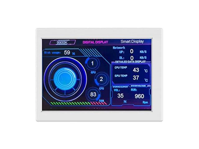 LCD Screen Inside Pc Case 3.5 inch IPS Smart Secondary Screen Pc ...