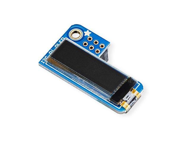 Adafruit [3527 PiOLED - 128x32 Monochrome OLED Add-on for Raspberry Pi ...