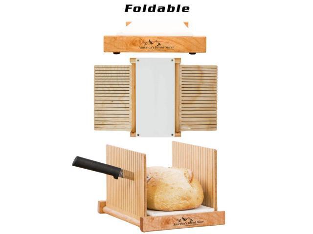 America's Foldable Bread Slicer, USA Made. Great For Homemade Bread Or ...