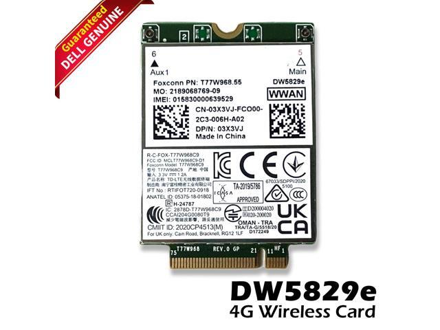 Refurbished: DELL Latitude 7420 Wireless DW5829e M.2 Mobile Broadband ...