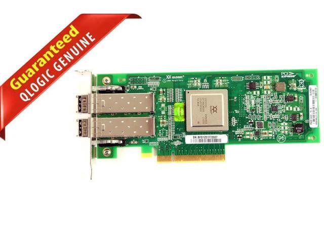 Refurbished: QLogic Corp. QLE2562 2-port PCIe 2.0 x8 8Gb/s host bus ...