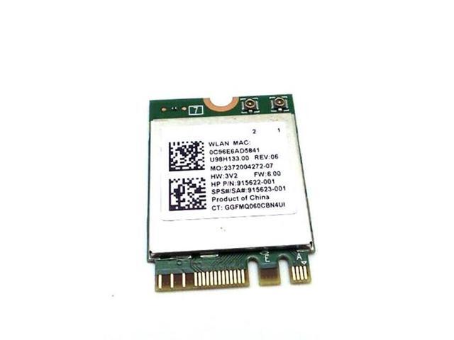New HP 915623-001 Realtek RTL8822BE 802.11AC ABGN Bluetooth 4.2 NGFF ...