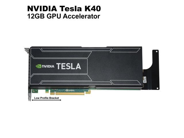 Refurbished: NVIDIA Tesla K40 Kepler 12GB 3.0GHz PCIe 3.0x16 GDDR5 GPU ...