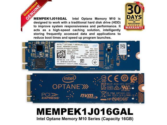 Intel Optane Memory M10 16GB Memory Card Module MEMPEK1J016GA - Newegg.com