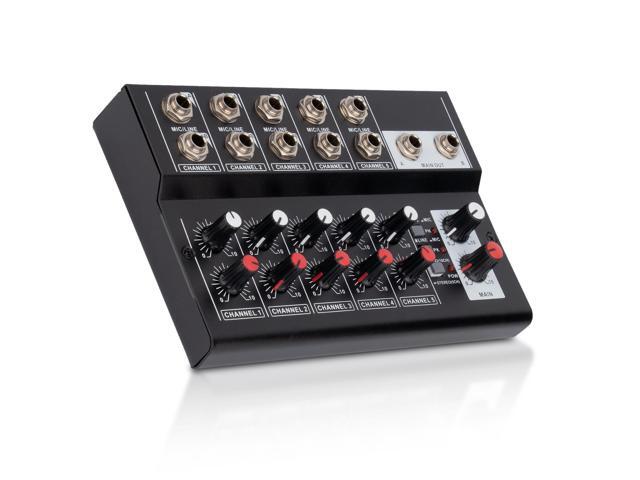 COKYISS MIX5210 10 Channels Multi-Functional Microphone Sound Mixer ...