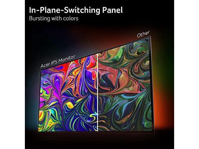 Acer SH242Y Ebmihx 23.8" FHD 1920x1080 Home Office Ultra-Thin IPS ...