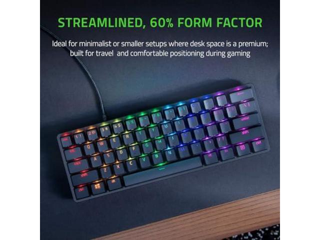 Razer Huntsman Mini 60% Gaming Keyboard: Fastest Keyboard Switches Ever ...
