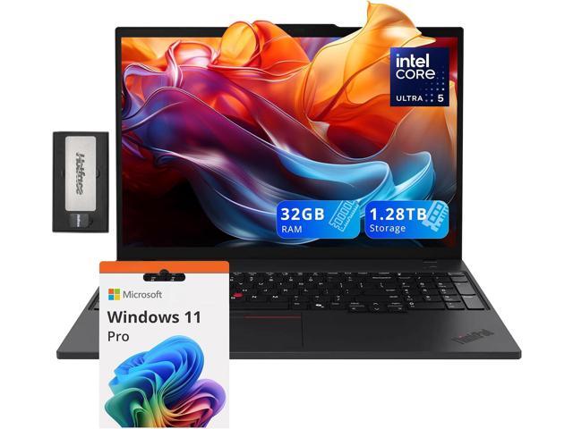 Lenovo ThinkPad T16 G3 16" WUXGA Laptop, Intel Ultra 5 125U, 32GB DDR5 ...