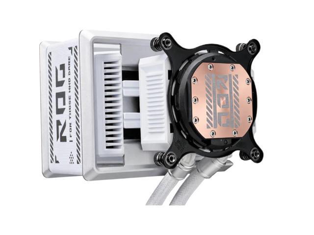 ASUS ROG 360 ARGB White All-in-one AIO Liquid CPU Cooler - Newegg.com