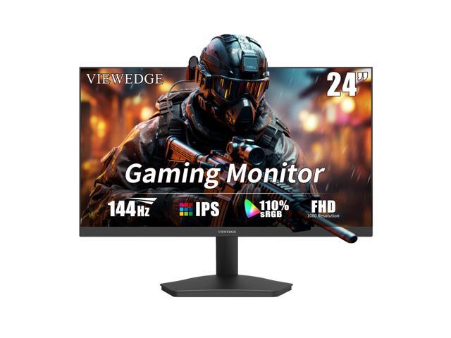 Viewedge Gaming Monitor 24 Inch FHD 144hz, IPS 1ms 1080p Computer ...