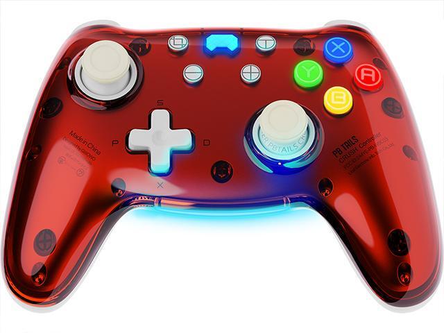 PB TAILS Crush Bluetooth Wireless HAll Joysticks Gaming Controllers Nintendo Switch PC STEAM ...