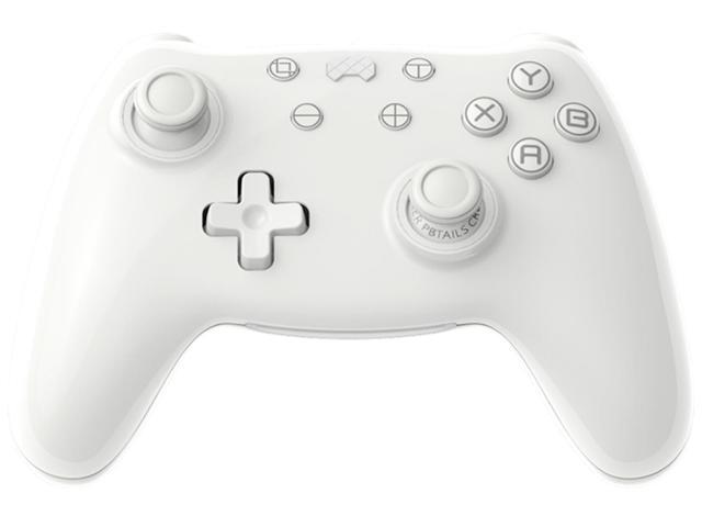 PB TAILS Crush Bluetooth Wireless HAll Joysticks Gaming Controllers China White Nintendo Switch ...