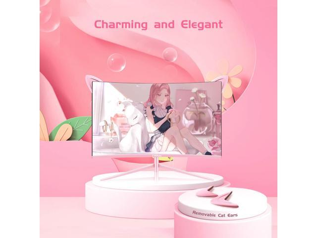 FYHXele FY27QHP Pink Monitor 27 Inch Curved Gaming 165Hz - Support ...