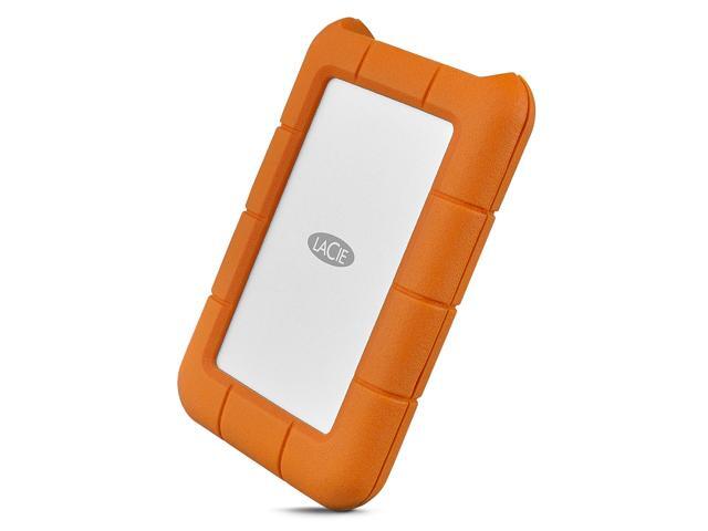 LaCie Rugged Secure 2TB External Hard Drive Portable HDD - USB-C USB 3. ...