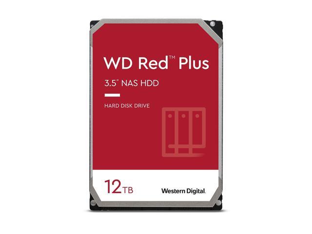 Western Digital 12TB WD Red Plus NAS Internal Hard Drive HDD - 5400 RPM ...