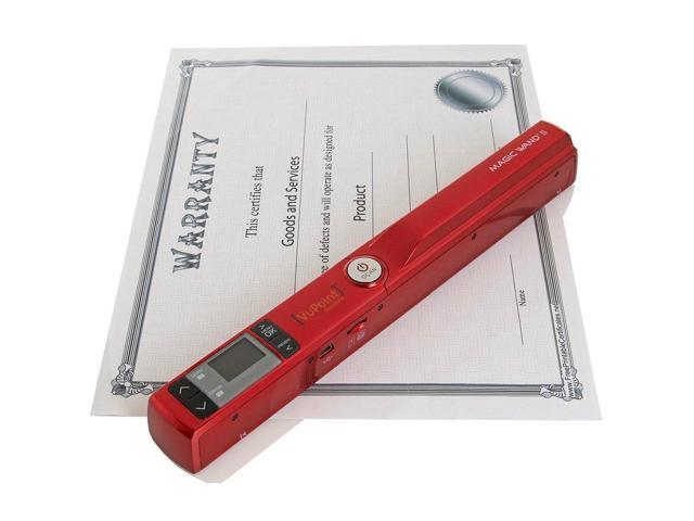 Vupoint Solutions Magic Wand 2 Portable Scanner (PDS-ST441R-VP) - RED ...
