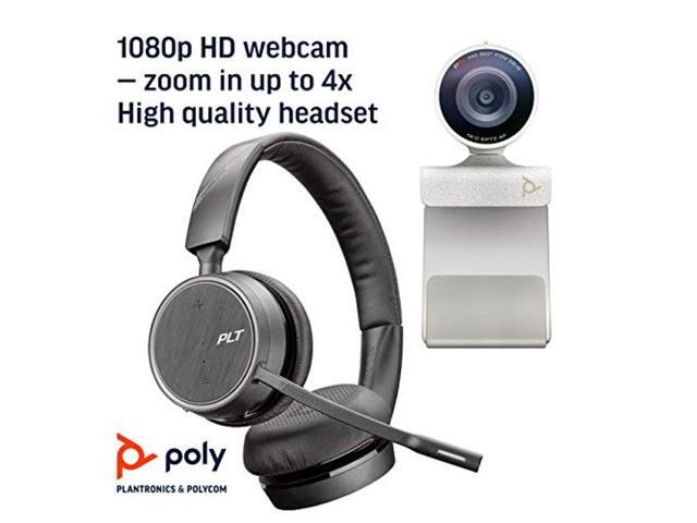 Poly (Plantronics + Polycom) Studio P5 Webcam with Voyager 4220 UC ...