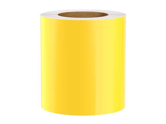 Premium Vinyl Label Tape, Yellow, 6" x 150' for DuraLabel 9000 ...