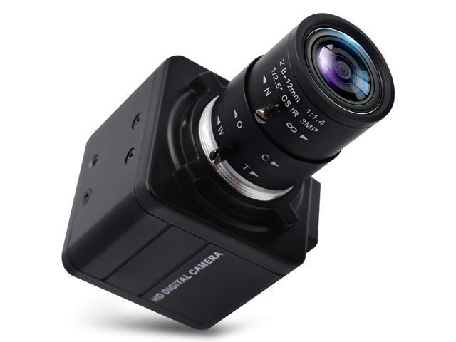 SVPRO 4K Ultra HD Webcam 5X Optical Zoom Camera with 2.8-12mm Variable ...