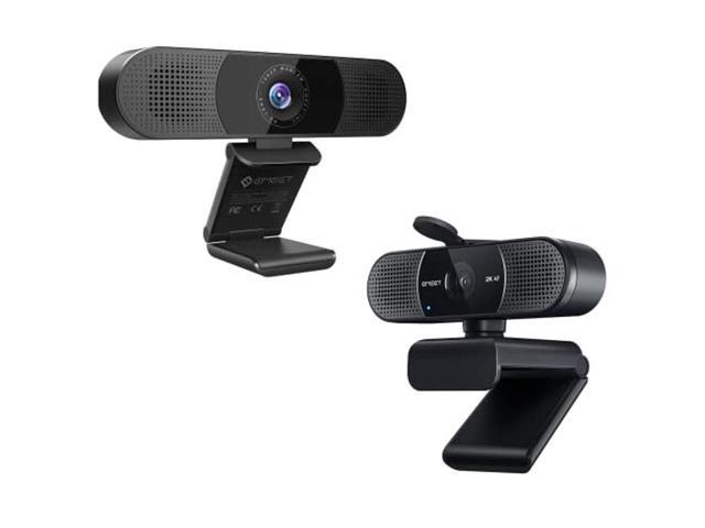 EMEET 3 in 1 Webcam - 1080P Webcam with Microphone and Speakers C960 2K ...