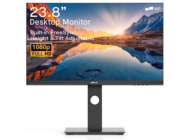 New Mobile Pixels 23.8'' Computer Monitor, 75Hz FHD1080P IPS Monitors ...
