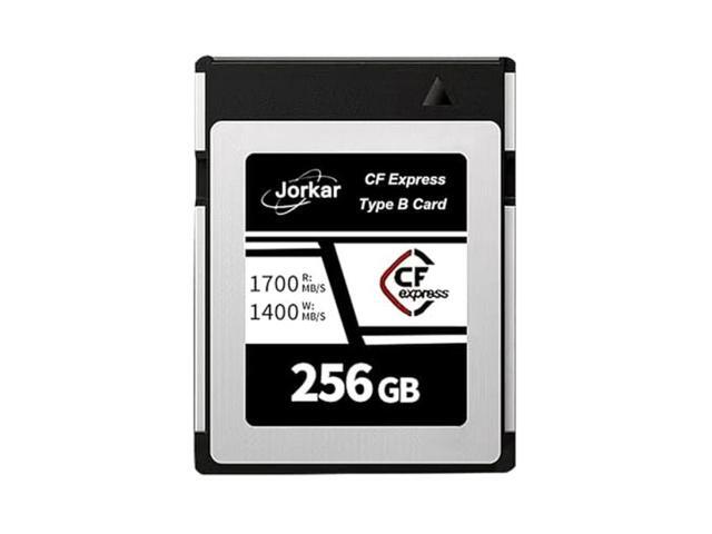 Jorkar 256GB CFexpress Type B Memory Card, High-Speed Up to 1700MB/s ...