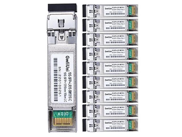 10Pcs Single Mode 10G SFP+ Fiber Module Network Transceiver, LR ...