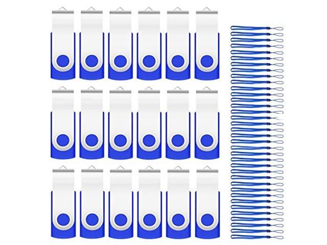 100Pack of 16GB Bulk Flash Drives EASTBULL Flash Drives Pack USB 2.0 ...