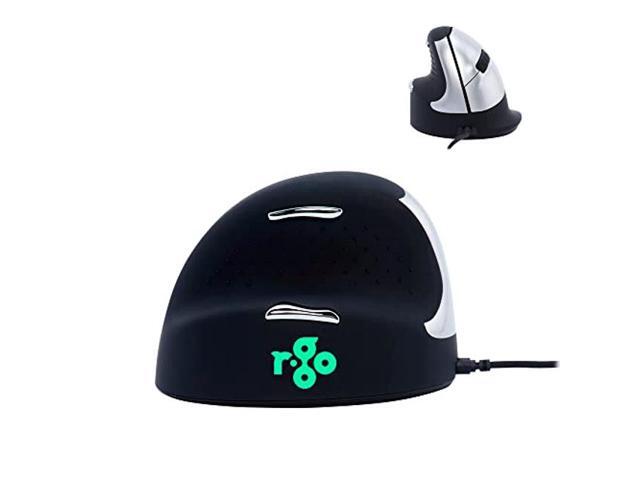 R-Go HE Break Ergonomic Mouse, for Left Handed, with Anti-RSI Software ...