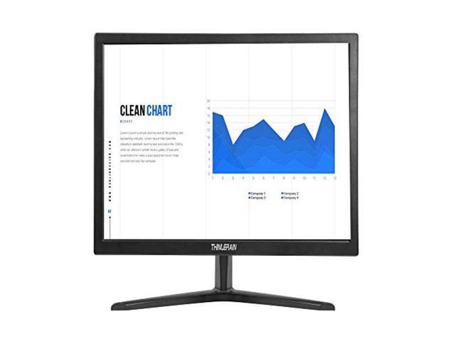 Thinlerain PC Monitor 17-inch 4:3 LED Backlit Monitor 1280 X 1024, 60 ...