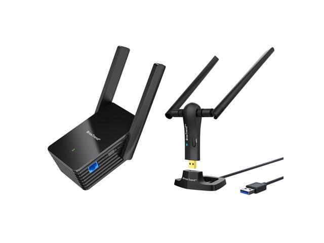 BrosTrend AX1500 WiFi 6 Universal WiFi to Ethernet Adapter and ...