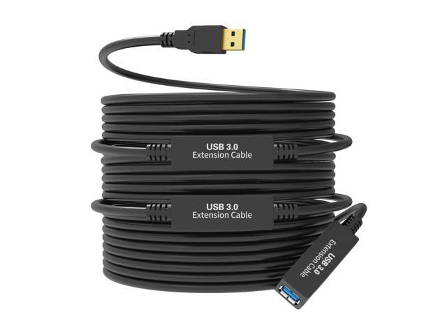 75FT USB 3.0 Active Extension Cable, USB 3.0 Extension Cord A-Male to A ...