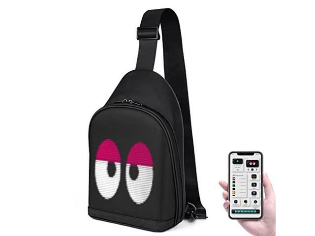 Gelrova City Serise LED Crossbody Bag, Full Color Screen and ...