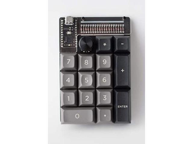 Tidbit 19 Key Programmable QMK Mechanical Numpad Kit (Black) - Newegg.com