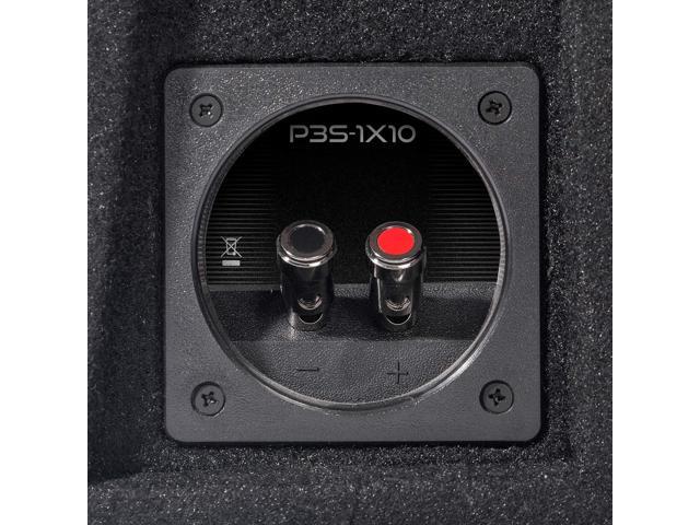 Rockford Fosgate Punch P3S-1X10 P3S Single 10" Shallow Loaded Enclosure ...