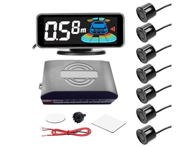 Weytoll Car Reversing Radars System, with 8 Parking Sensors Distance ...