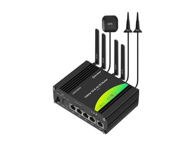 LINOVISION Industrial Teltonika 5G Cellular Router RUTM50 with Dual ...