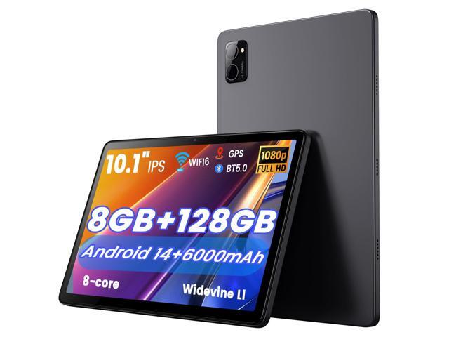 Android 14 Tablets 10 inch, Octa-Core 8GB RAM+128GB ROM, 5G+2.4G Wi-Fi ...