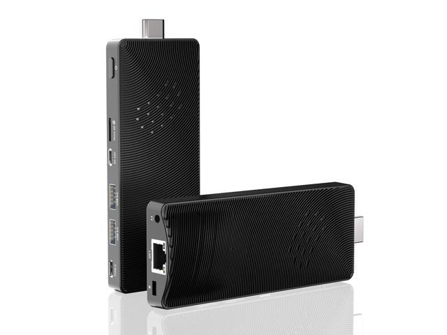 Mini PC Stick Fanless, Celeron J4125, 4GB RAM 64GB ROM, Micro Computer ...