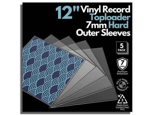 Vinyl Record Case Sleeves Toploader Vinyl Protective Sleeves - 7mm (7 ...